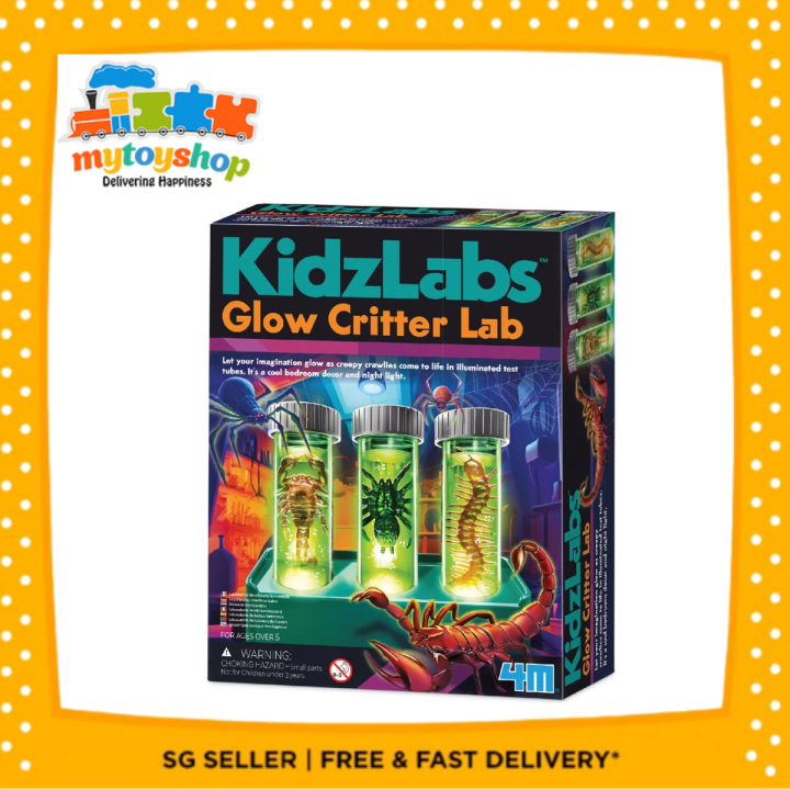 4M Kidzlabs Glow Critter Lab | Lazada Singapore