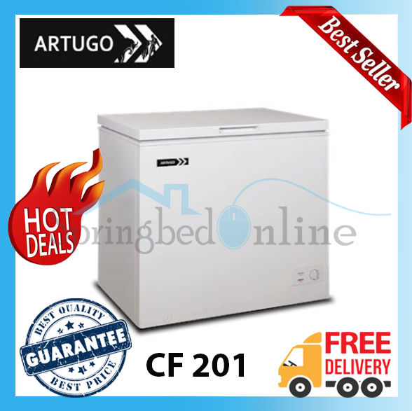 Chest Freezer 210 Liter by Artugo - CF 201 - Garansi Resmi | Lazada ...