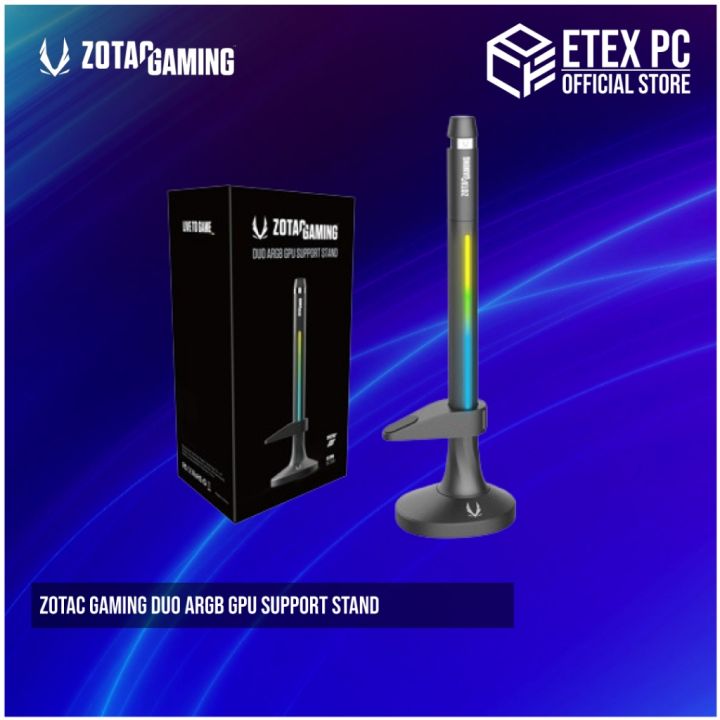 ZOTAC GAMING Duo ARGB GPU Support Stand # ZT-GPUSTD-ARGB | Lazada