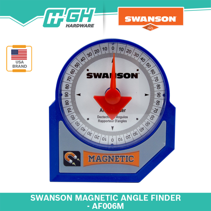 [ GH HARDWARE ] SWANSON AF-006M Magnetic Angle Finder | Lazada
