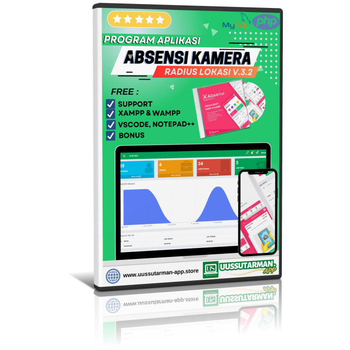 source code Aplikasi Absensi Foto V32 koordinat Lokasi dengan Radius ...