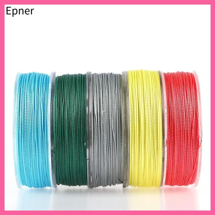 EPNER ทนทาน สายเชือก ตกปลา ลวดเชื่อม 4 สแตนด์ ด้ายหลายเส้น สายตกปลาทะเล ...