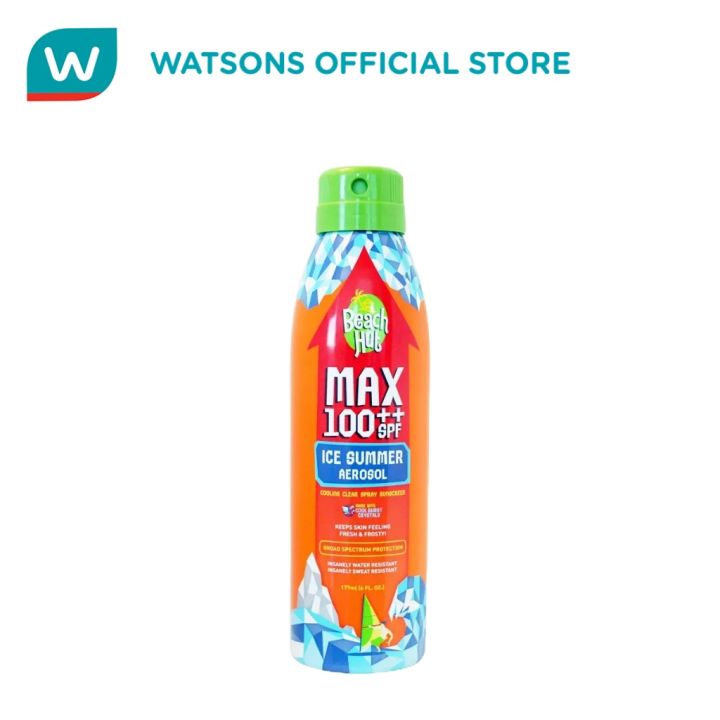 BEACH HUT 100 SPF Spray 177ml | Lazada PH