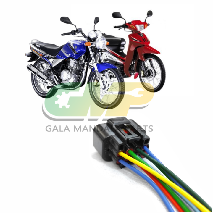 Soket CDI Vega R Scorpio Socket 8 Pin 7 Kabel Tembaga Terminal Female ...