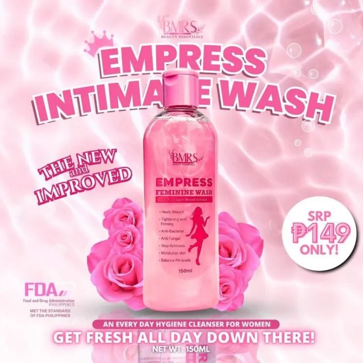 Tikt0kTrends NEW and IMPROVED Best Seller ORIGINAL BMRS Feminine Wash Fresh All Day EMPRESS ...
