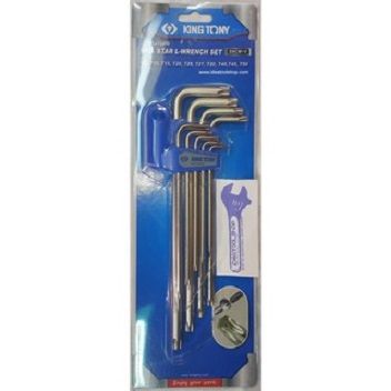 ชุดประแจแอล หัวดาวมีรู KINGTONY [ คิงโทนี่ ]TORX [ STAR ] L-WRENCH SET ...