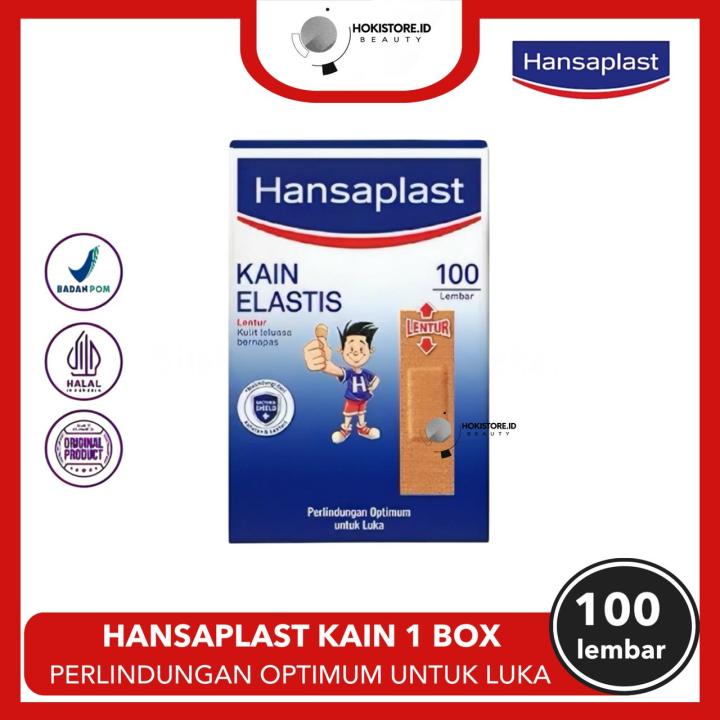 Hansaplast Kain Elastis 1 Box isi 100 Lembar | Lazada Indonesia