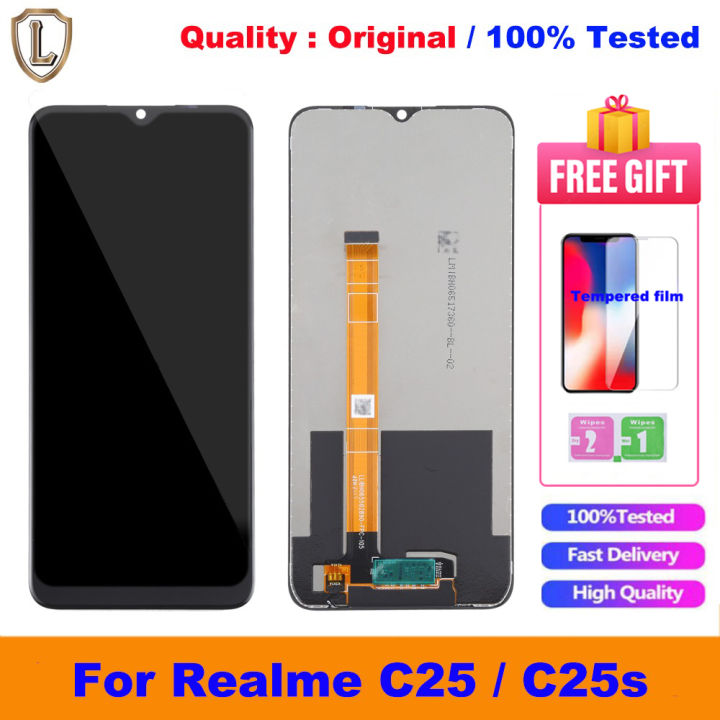 100% tested original For Realme C25s / Realme C25 LCD Display Touch ...