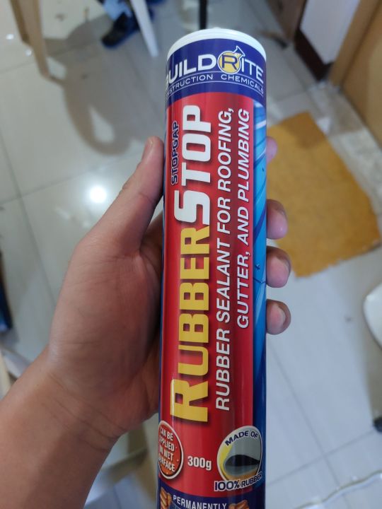 Buildrite Rubberstop Flexible Rubber Sealant 300g CARTRIDGE (Much ...