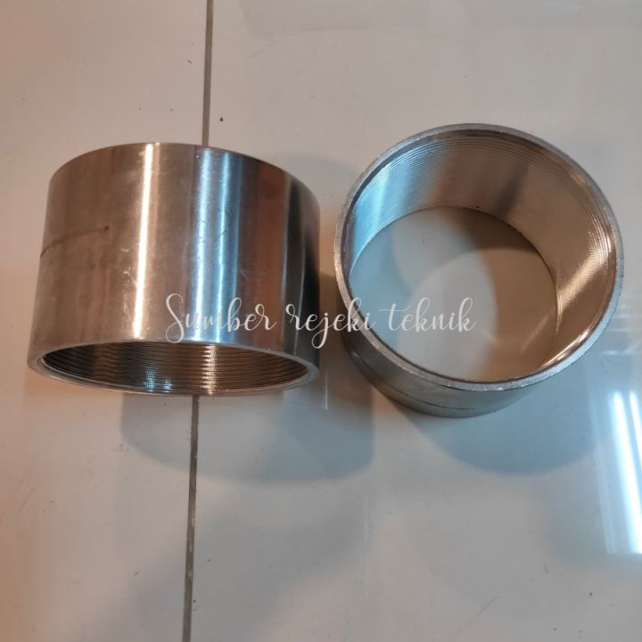 pipa socket steel 304 ss drat dlm 3" | Lazada Indonesia