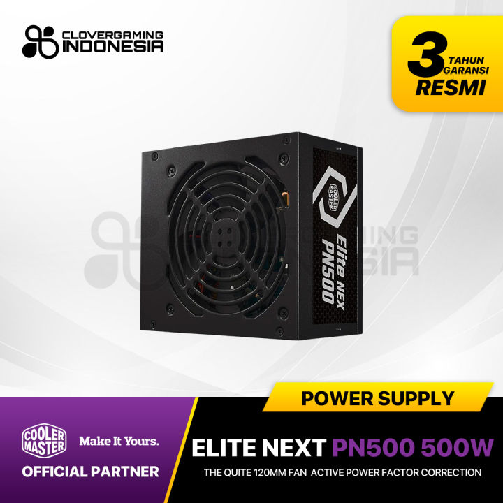 Cooler Master Elite Nex PN500 PN-500 Non Modular PSU Power Supply Unit ...