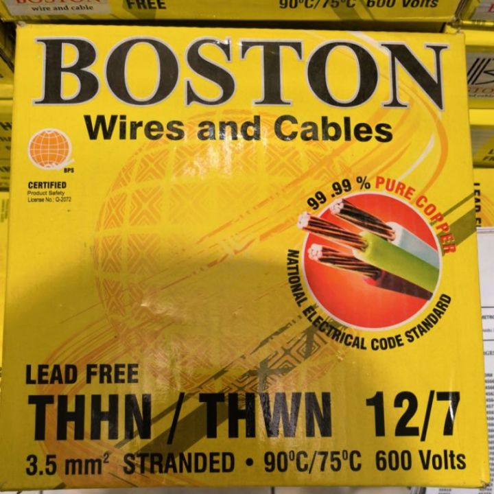 boston thhn wire #14 #12#10#8 | Lazada PH