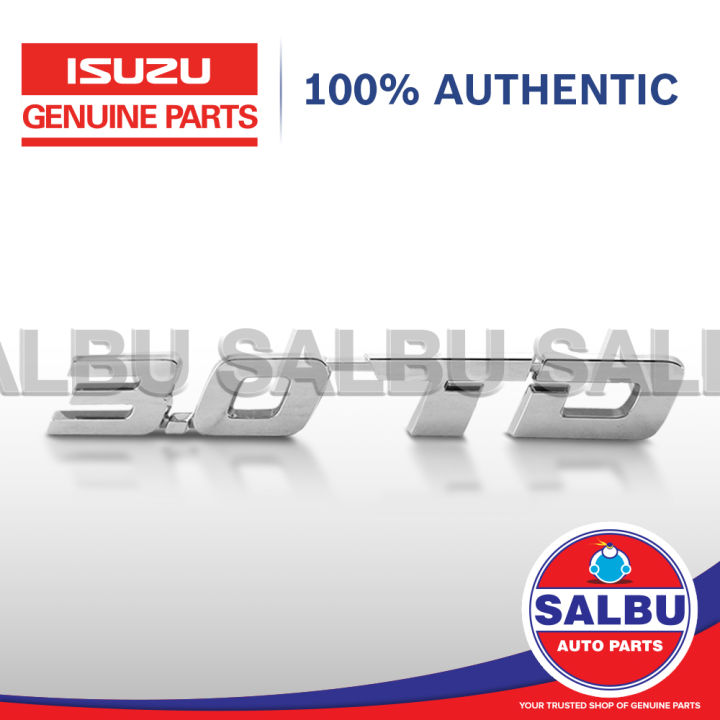 ISUZU Emblem 3.0 TD for MU-X ISUZU GENUINE PARTS 8981348720 | Lazada PH