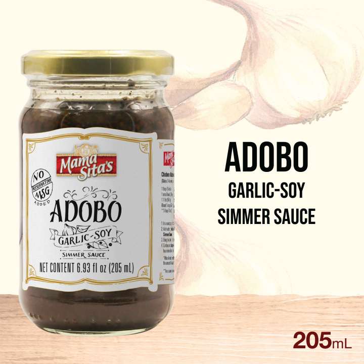 Mama Sita's Adobo Garlic-Soy Simmer Sauce (205 mL) | Lazada PH