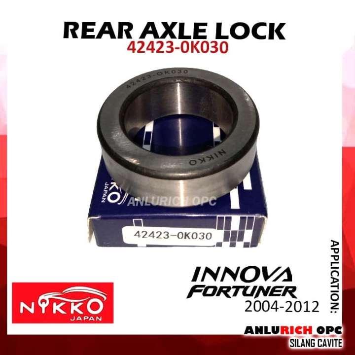 NIKKO REAR AXLE LOCK for TOYOTA RIGHT INNOVA FORTUNER 2004-2012 PN ...