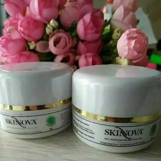 skinnova broad spectrum suncreen spf 30 beige/pink/white | Lazada Indonesia