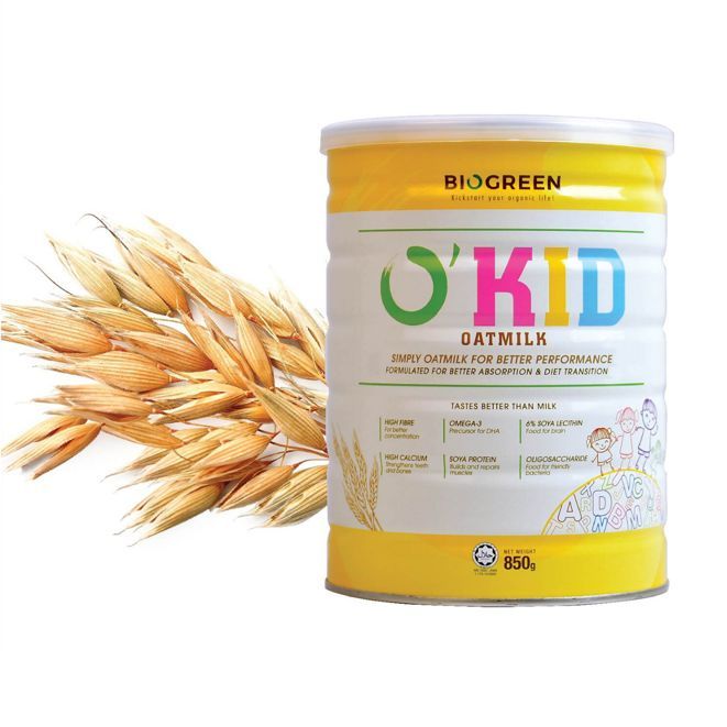 Biogreen O'Kid Oatmilk (850g) | Lazada