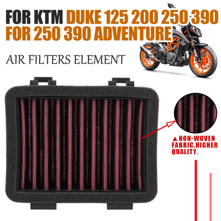 For KTM Duke 390 125 200 250 Duke 390 Adventure Motorcycle Air Filter ...