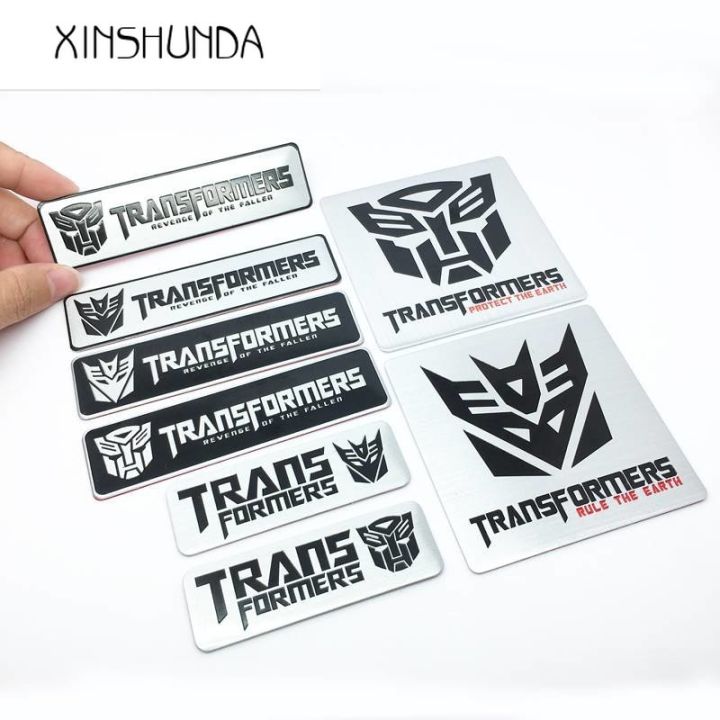 XSD 3D Aluminum alloy Transformers logo car stickers Emblem Badge Car ...