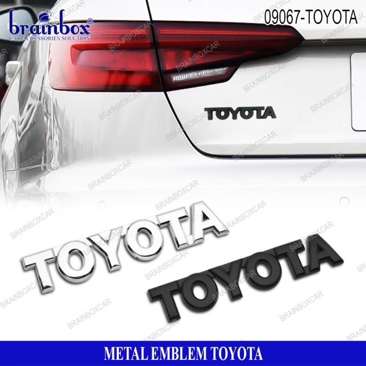 Emblem Besi Logo Toyota Metal Logo Tempelan Body Mobil | Lazada Indonesia