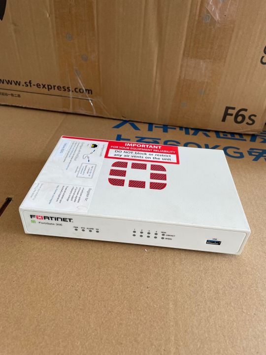 Feita Fortinet FG-30E Gigabit security network firewall has warranty ...