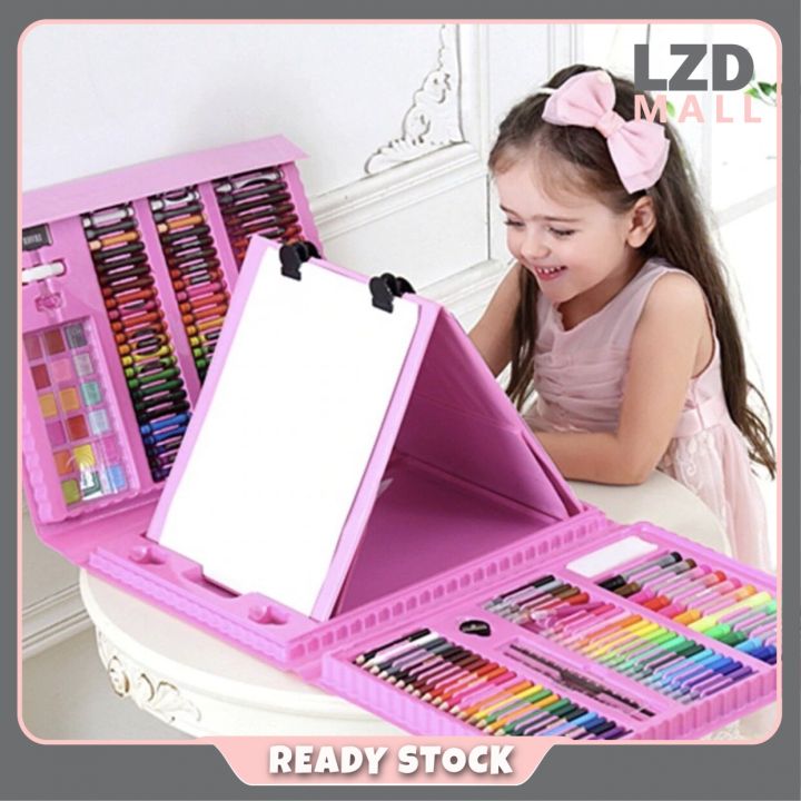208/150pcs Children watercolour pen painting set drawing board ...