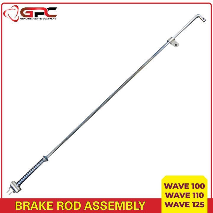 Honda Wave 100, Wave 110, Wave 125 GPC Brake Rod Assembly (with Nut ...