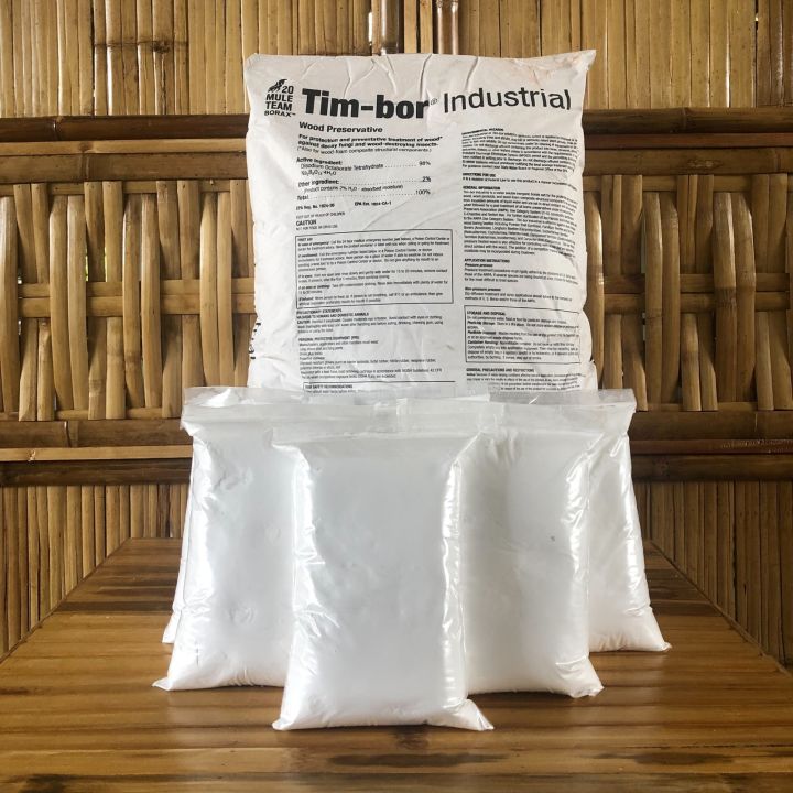 ทิมบอร์ Timbor น้ำยาป้องกันมอด น้ำยาแช่ไม้ไผ่ ยากำจัดมอด | Lazada.co.th