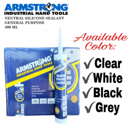 ARMSTRONG SILICONE SEALANT GENERAL PUROSE | Lazada PH