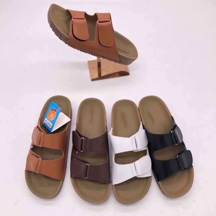 HQ TWO STRAP VELCRO STRAP UNISEX SLIDES (ADD 1 SIZE) | Lazada PH