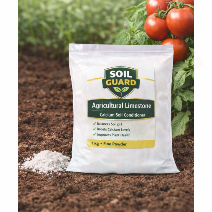 Soil Guard Calcium Apog Limestone Powder 1kg Agricultural Soil ...