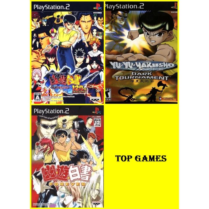 Yu Yu Hakusho ยูยูฮาคุโช - คนเก่งฟ้าประทาน แผ่นเกม PS2 Playstation 2 ...