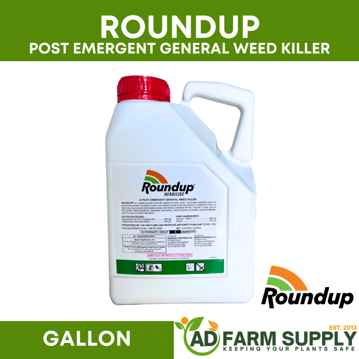 Bayer - Roundup Herbicide General Weed Cleaner - Gallon | Lazada PH