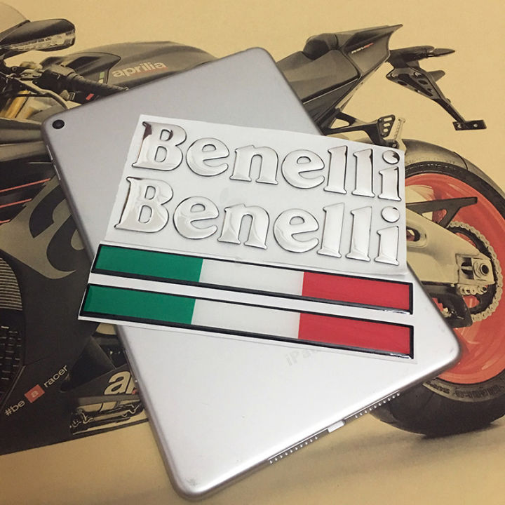 Bright Black Motorcycle Tank 3D Logo Stickers Decal for Benelli TRK 502 ...