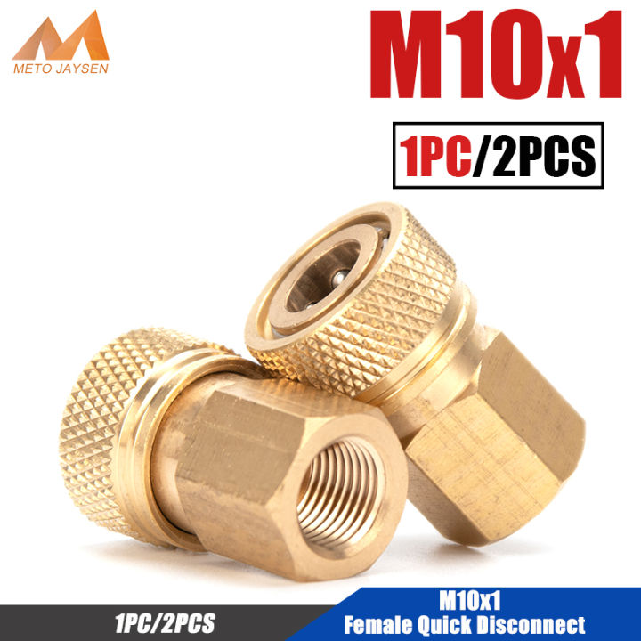 1pc/2pcs/3pcs Pneumatic Quick Coupler Sockets 8mm M10x1 Female Male ...