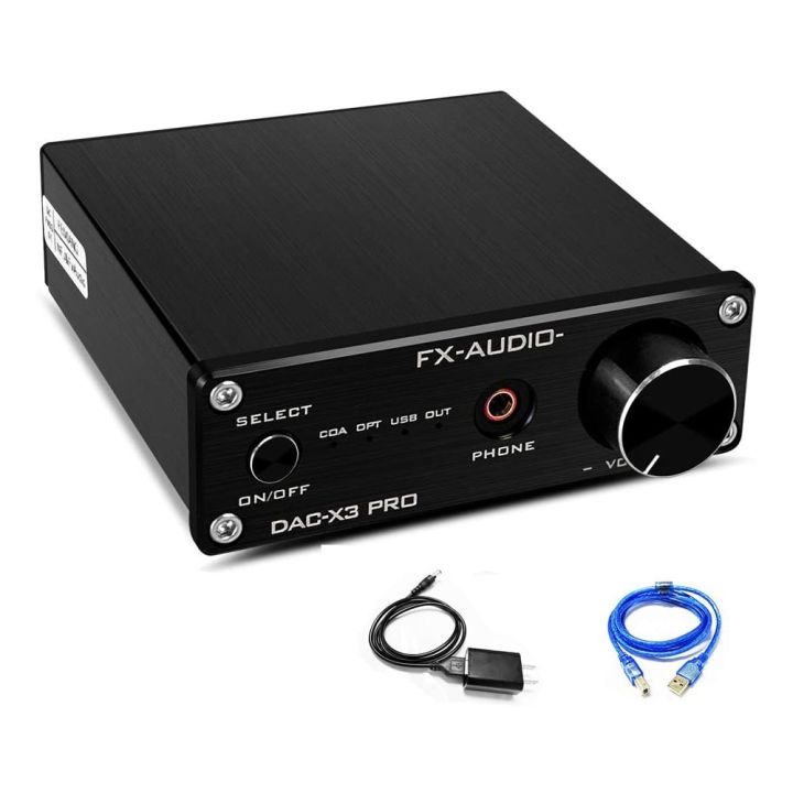 Fx-audio เครื่องขยายเสียงหูฟัง DAC-X3PRO USB DAC ESS9023 CS8416 รองรับ ...