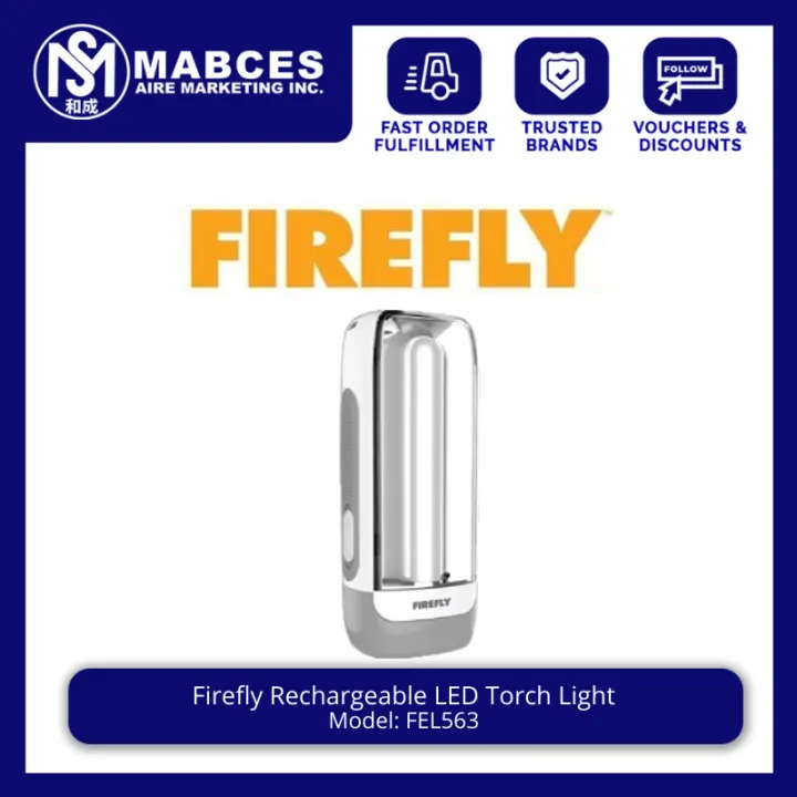 Firefly Rechargeable LED Torch Light FEL563 | Lazada PH
