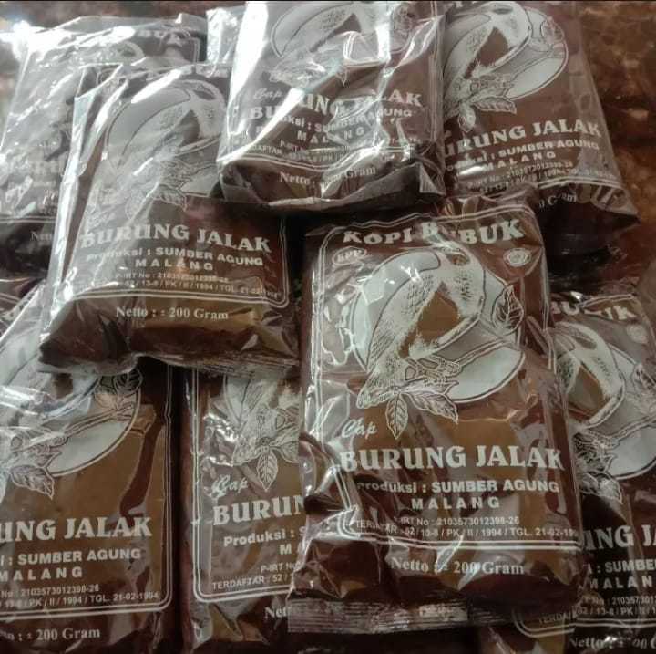 Paket Murah 1 Kg Kopi Bubuk Burung Jalak kemasan 200gr Enak Mantap ...