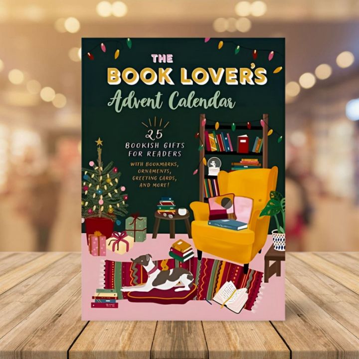 【Latest model】1 Piece Advent Calendar As Shown Paper for Book Lovers ...