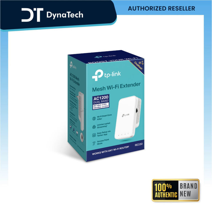 TPLink RE330 AC1200 Mesh Wi-Fi Range Extender | Lazada PH