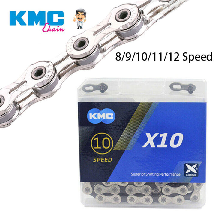 KMC X10 Bike Chain Bicycle Chain 10 Speed Mtb Chain X10 X11 Bike Chain ...