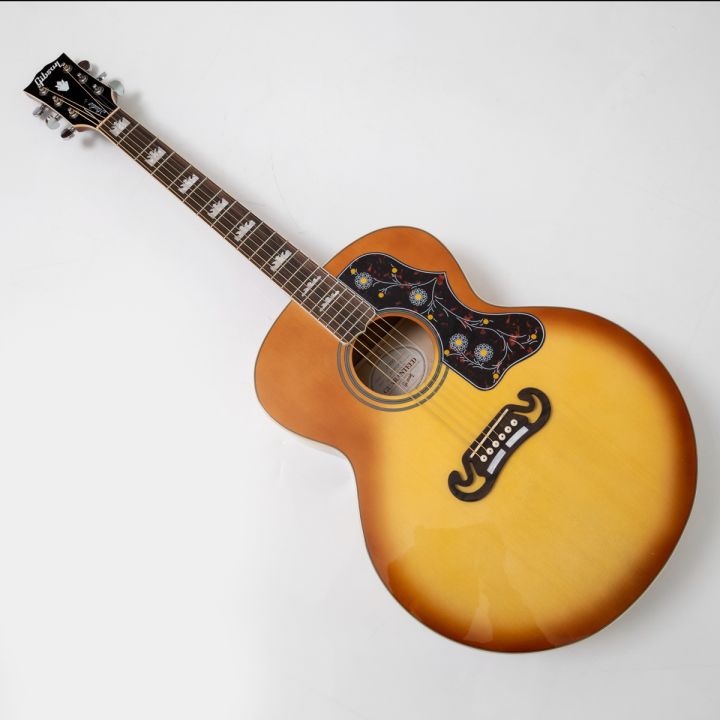 Gibson J-200 J200 Acoustic Guitar Honey Sunburst Solid Spruce Top Professional Guitar | Lazada PH