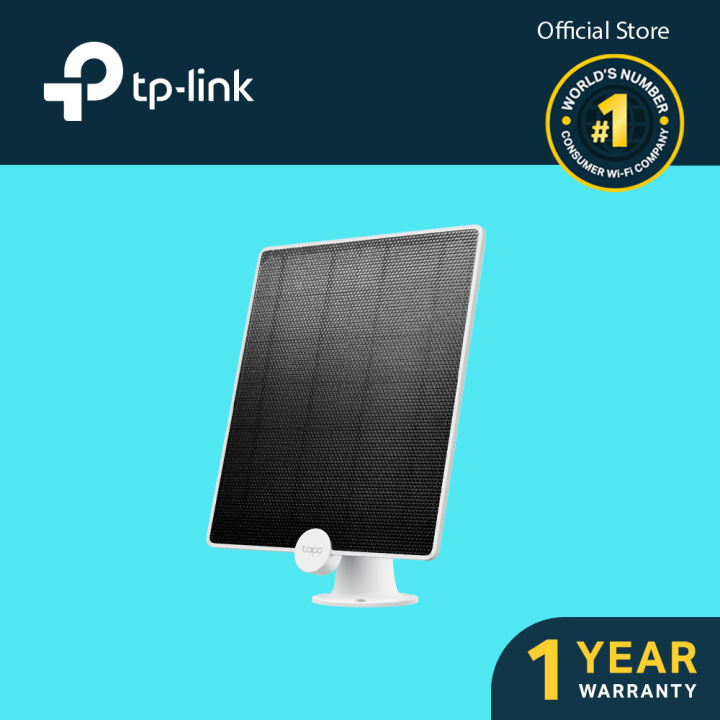 TP-Link Tapo A200 Non-Stop Solar Power IP65 Weatherproof Solar Panel ...