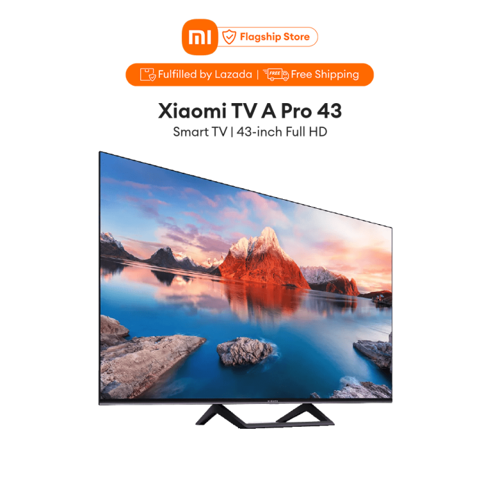 Xiaomi TV A Pro 43 inch 4K Ultra HD Dolby Vision Google TV Dolby Audio Premium Metallic Frame ...