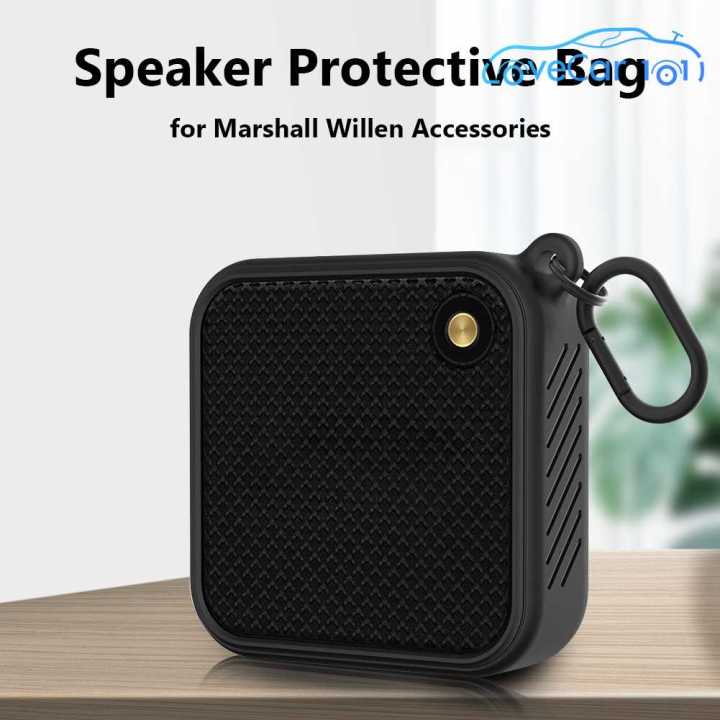 เคสซิลิโคนสำหรับ Marshall Wlen กล่องลำโพงบลูทูธพร้อมลำโพงเสริมคาราบิเน ...