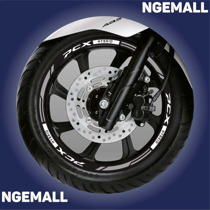 Ngemall - Sticker Velg 21 Honda PCX - Abu Putih - Ngemall | Lazada ...