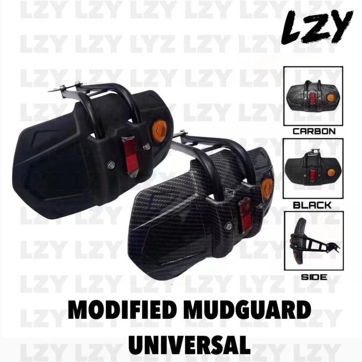 Modified Mudguard Rear Fender Tire hugger Universal For Motorcycle with ...
