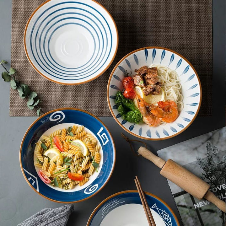 GK Mangkok Ramen/Mangkok Keramik Jepang/Mangkong Ramen Keramik 8inc ...