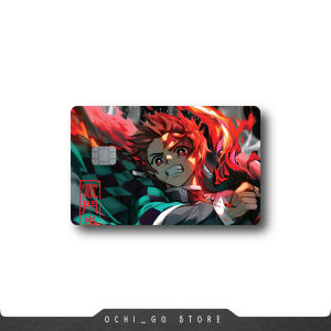 Stiker Sticker Kartu ATM Garskin Skin Card Atm Anime Demon Slayer ...