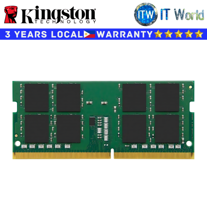 Itw | Kingston DDR4 RAM 32GB (2Rx8) 3200MT/s Non-ECC Unbuffered SODIMM ...